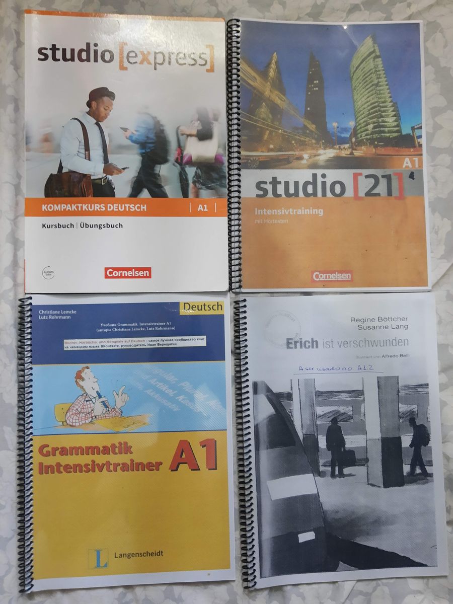 Material de Estudo de Alemão - Studio Express Cornelsen - Nível A1 ...