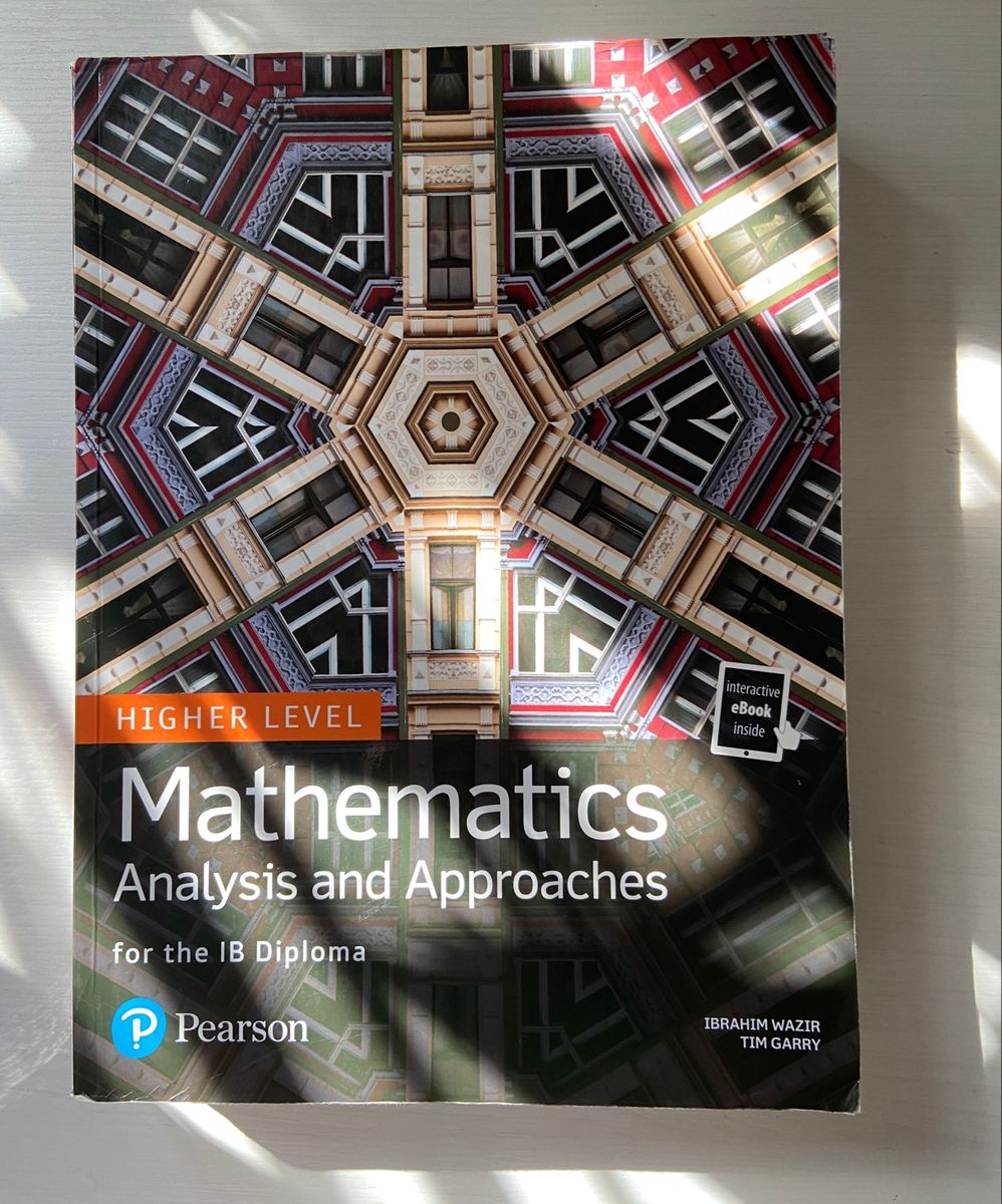 Mathematics Analysis And Approaches For The Ib Diploma Hl | Livro ...