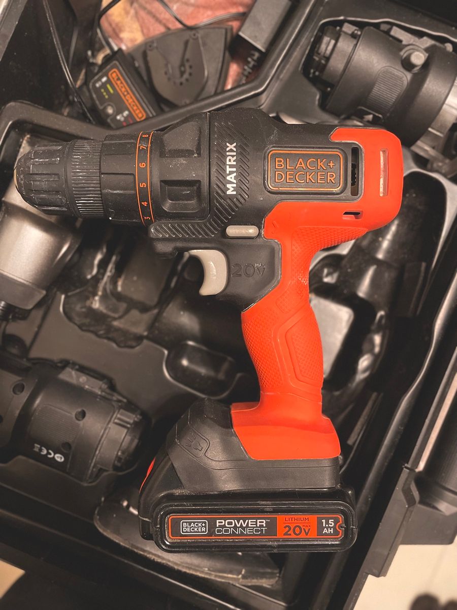 Matrix Black & Decker Furadeira Parafusadeira Lixadeira Serra Tico Tico | Item Info & Eletro ...