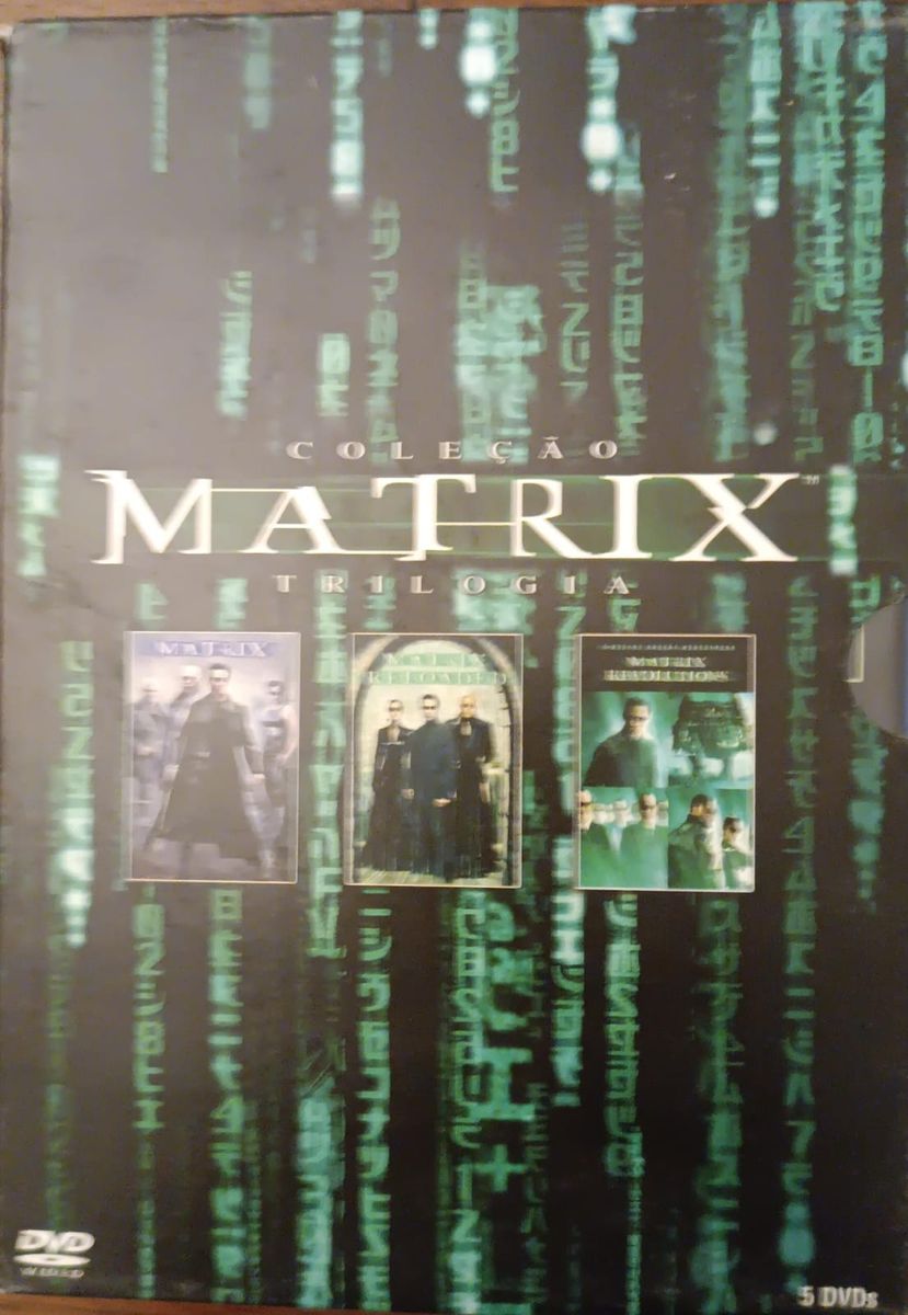 Matrix Trilogia Completa Dvd | Item de Música Usado 101876169 | enjoei