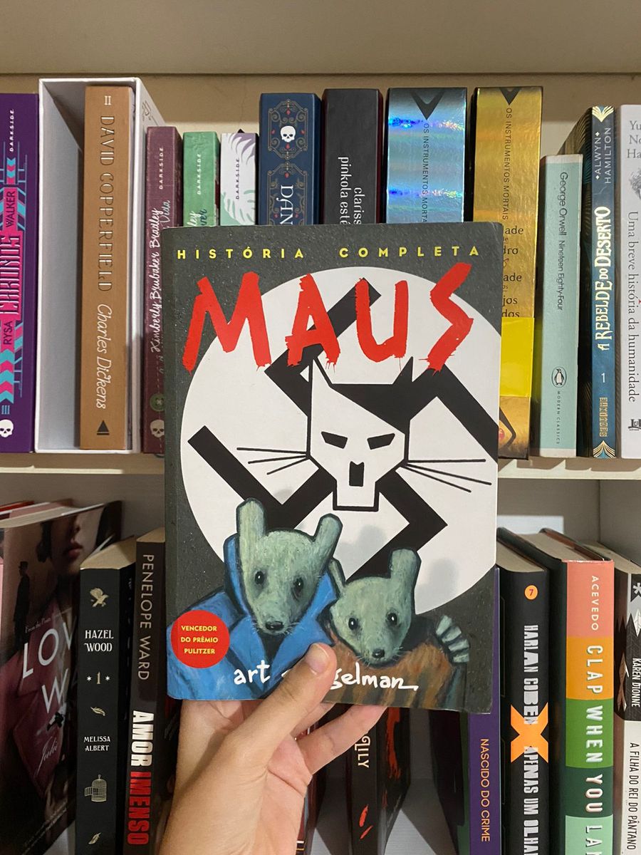 Maus - a História de Um Sobrevivente | Livro Companhia Das Letras Usado 82554527 | enjoei