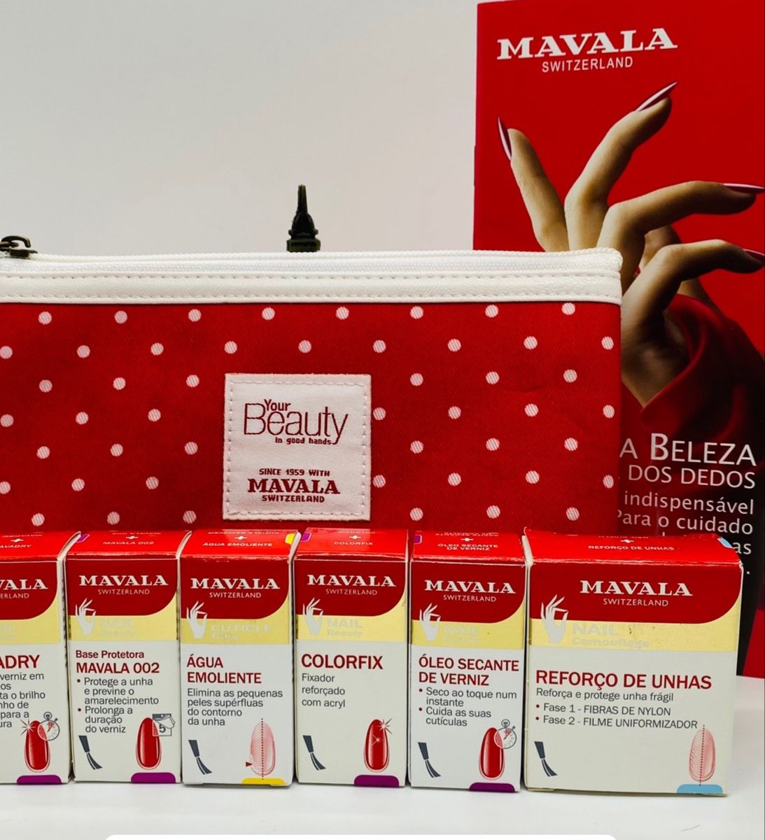 Mavala Kit Completo Original 6 Produtos | Produto p/ Unhas Mavala Nunca ...