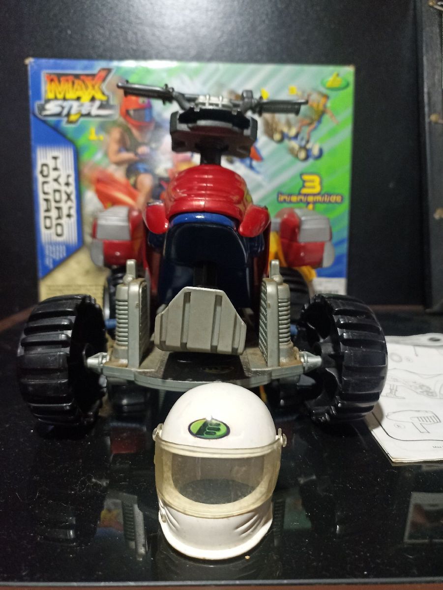 Max Steel 4x4 Hydro Quad. Original Raridade Na Caixa. | Produto Vintage ...