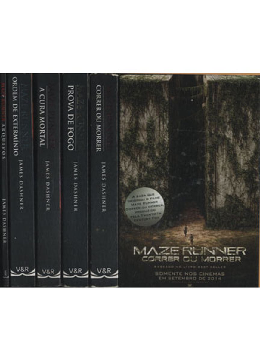 Maze Runner - 5 Volumes (box) | Livro Usado 75910295 | enjoei
