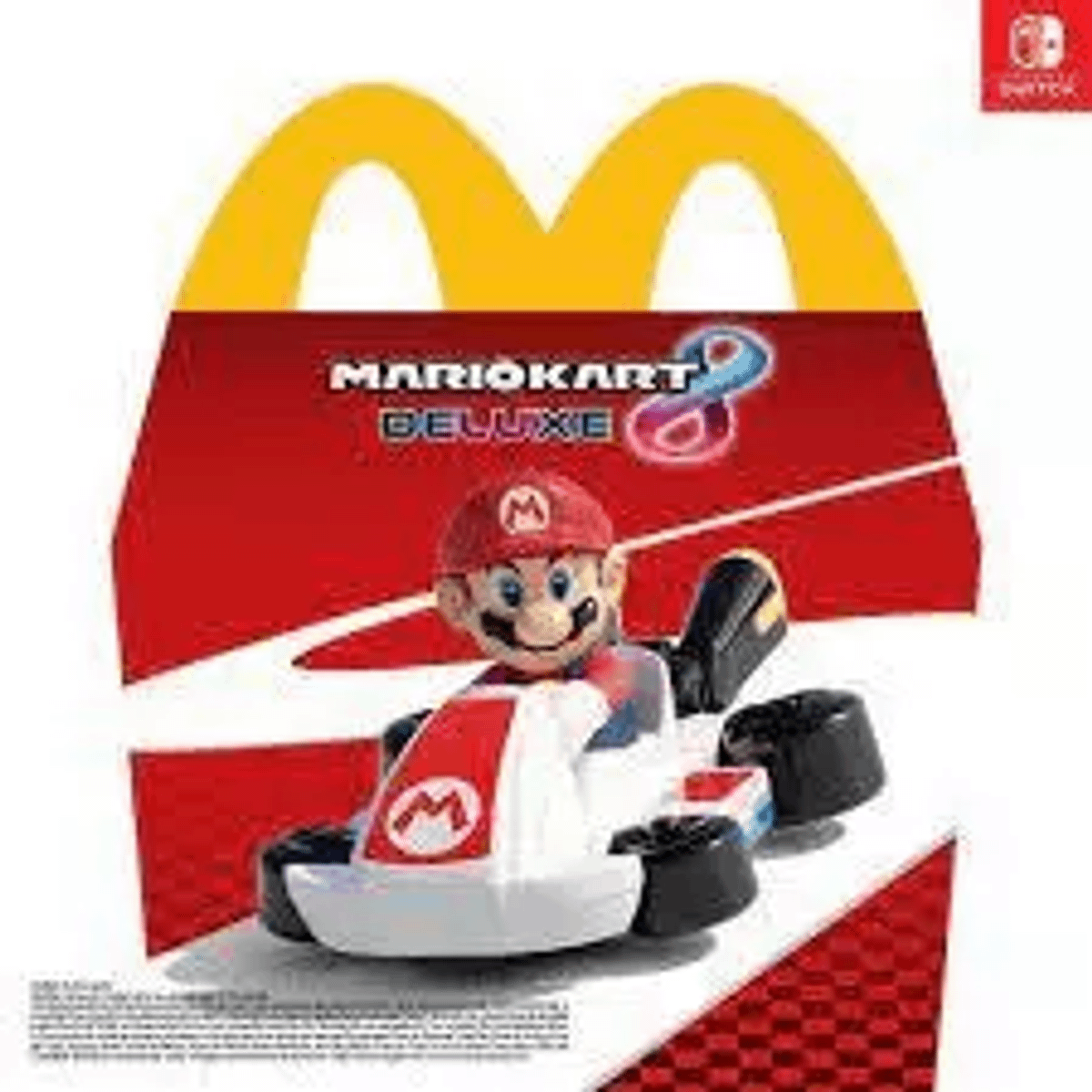 Mcdonald's - Super Mario Kart 8 Deluxe Nintendo Switch - Mc Lanche ...