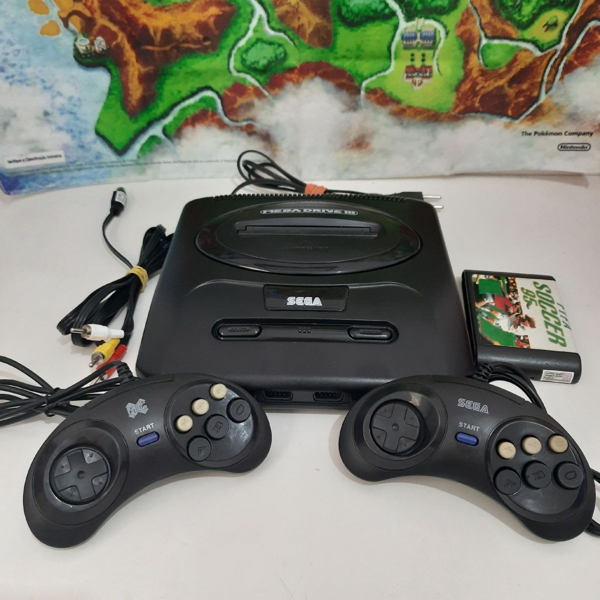 Mega Drive 3 Completo Tectoy Sega | Console de Videogame Sega Usado 99186912 | enjoei