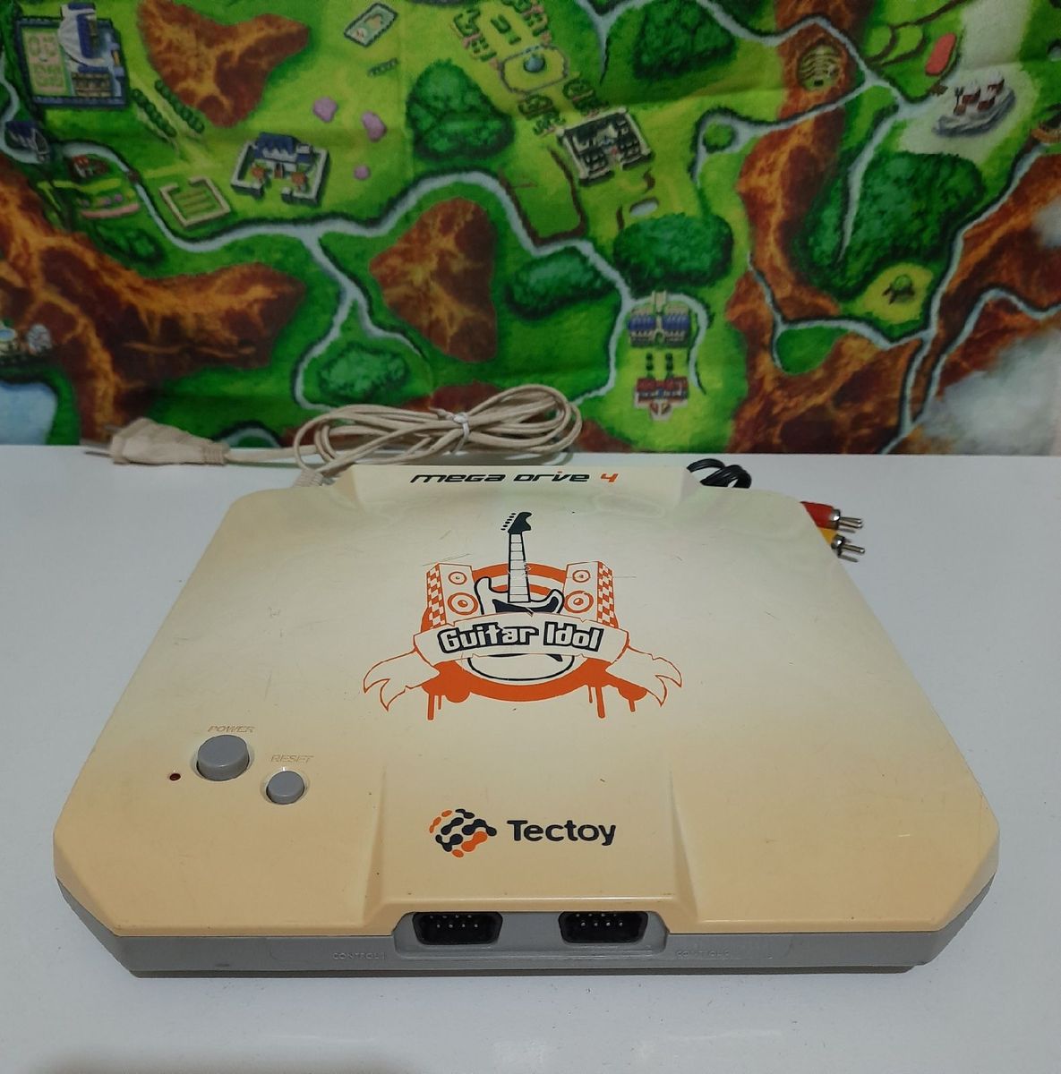 Mega Drive 4 Guitar Idol Sega Tectoy | Console de Videogame Sega Usado ...