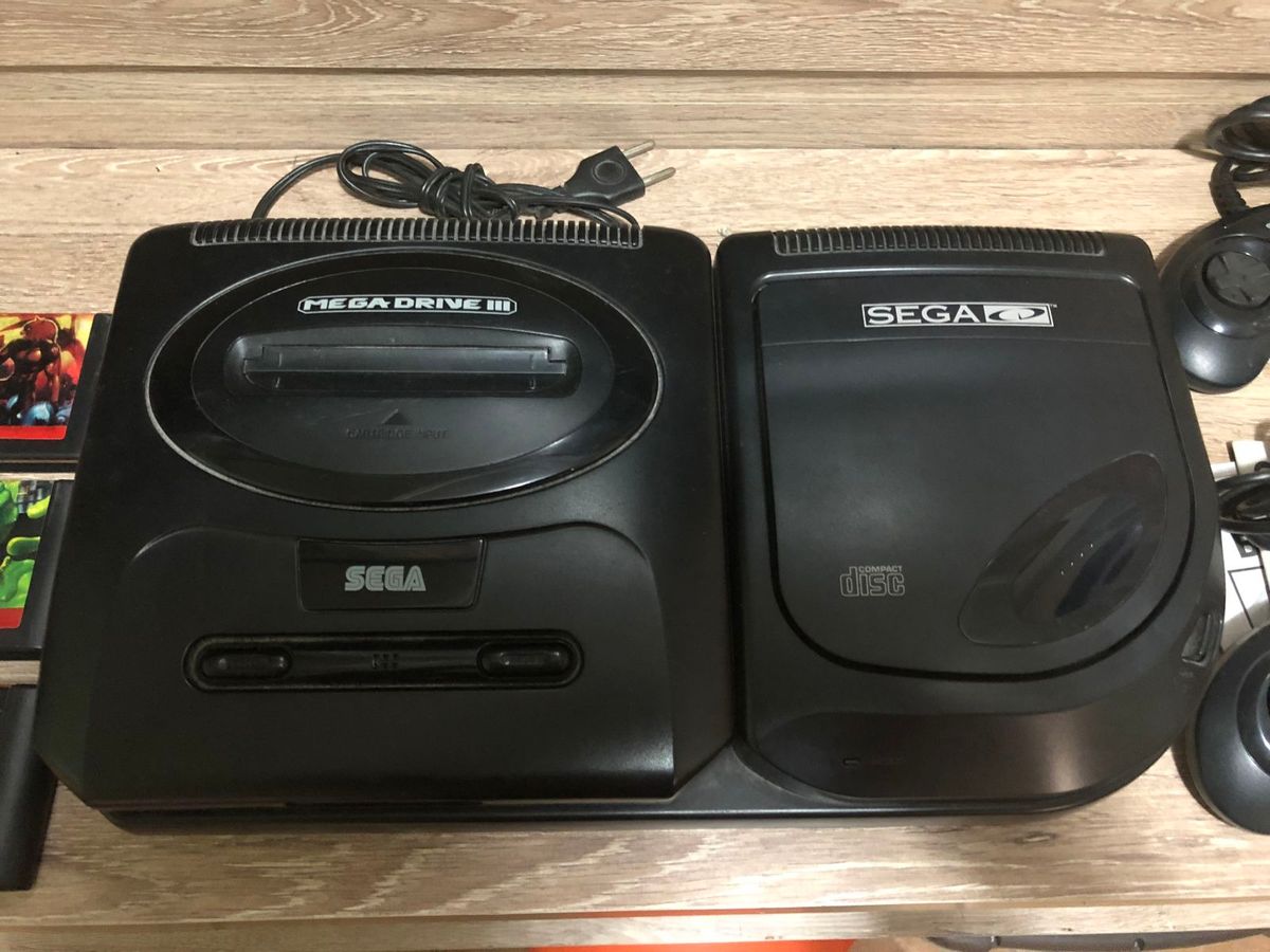 Mega Drive Cd Console | Console de Videogame Sega Usado 29951224 | enjoei