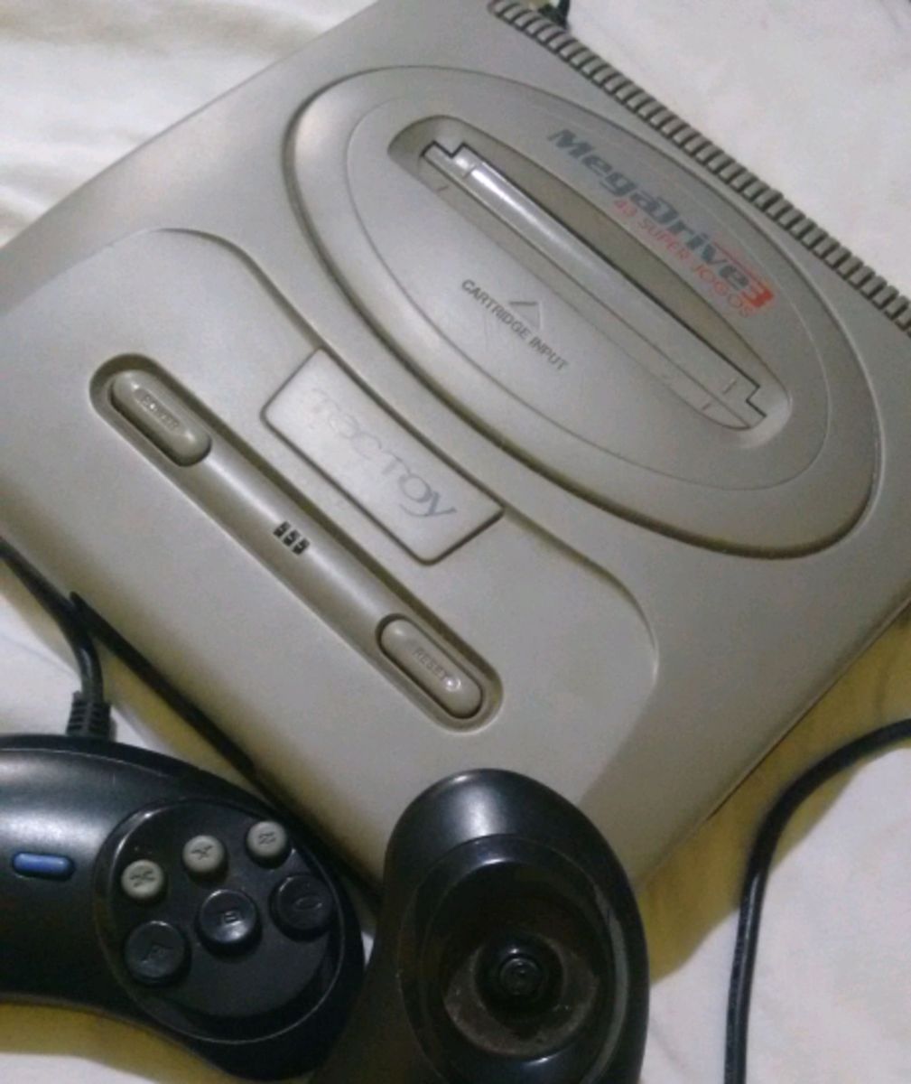 Mega Drive*** Momento Nostalgia | Console de Videogame Tec Toy Usado ...