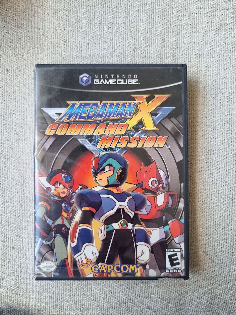 Mega Man X: Command Mission (gamecube) - Capa e Disco Originais (mm ...