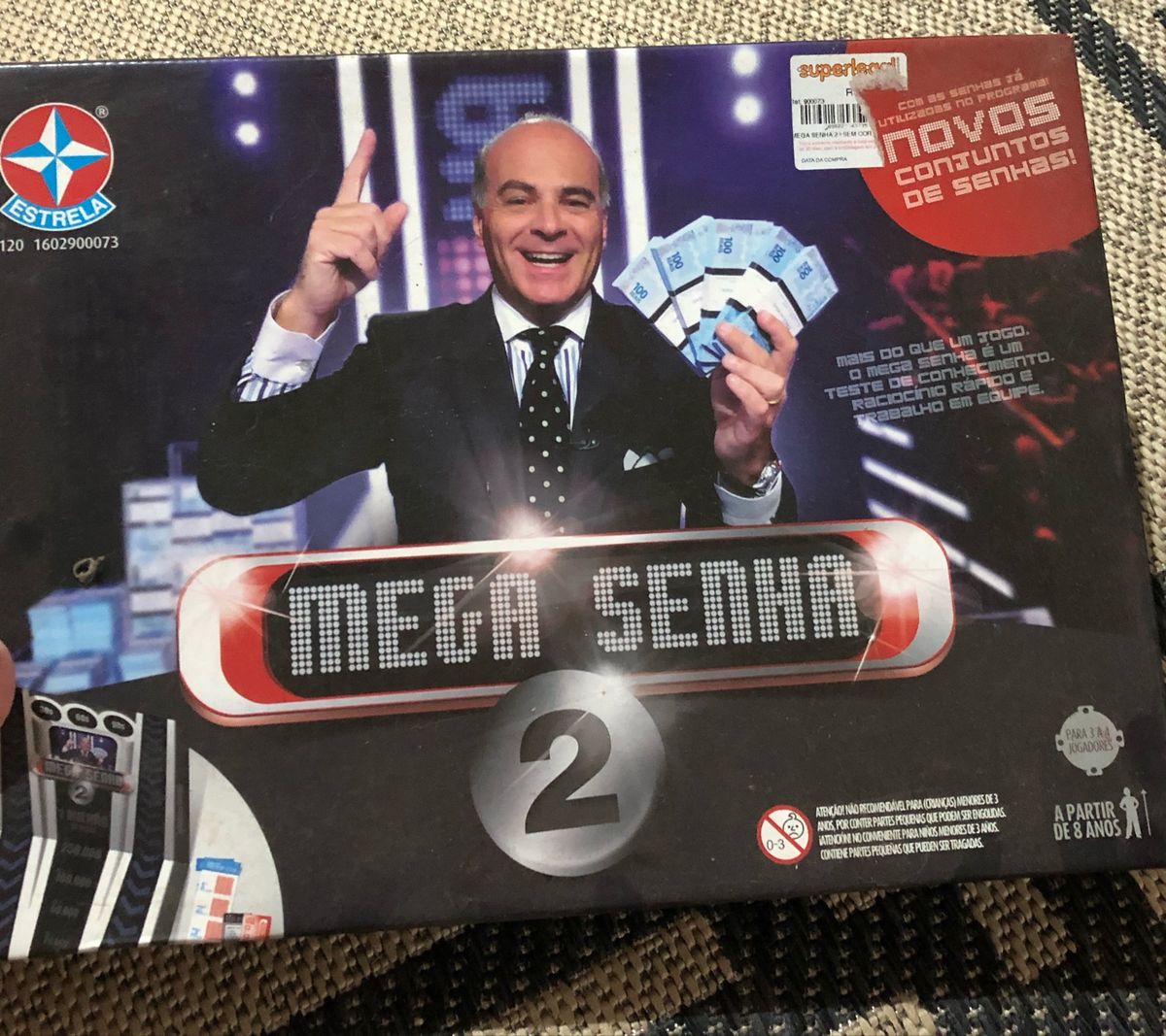 Mega Senha 2 | Jogo de Tabuleiro Estrela Usado 34655311 | enjoei