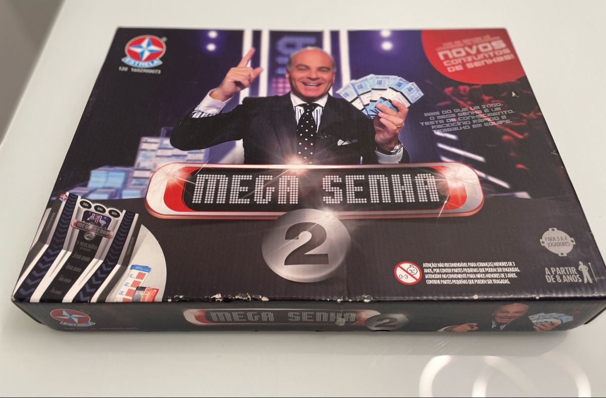 Mega Senha 2 | Jogo de Tabuleiro Estrela Usado 76935115 | enjoei