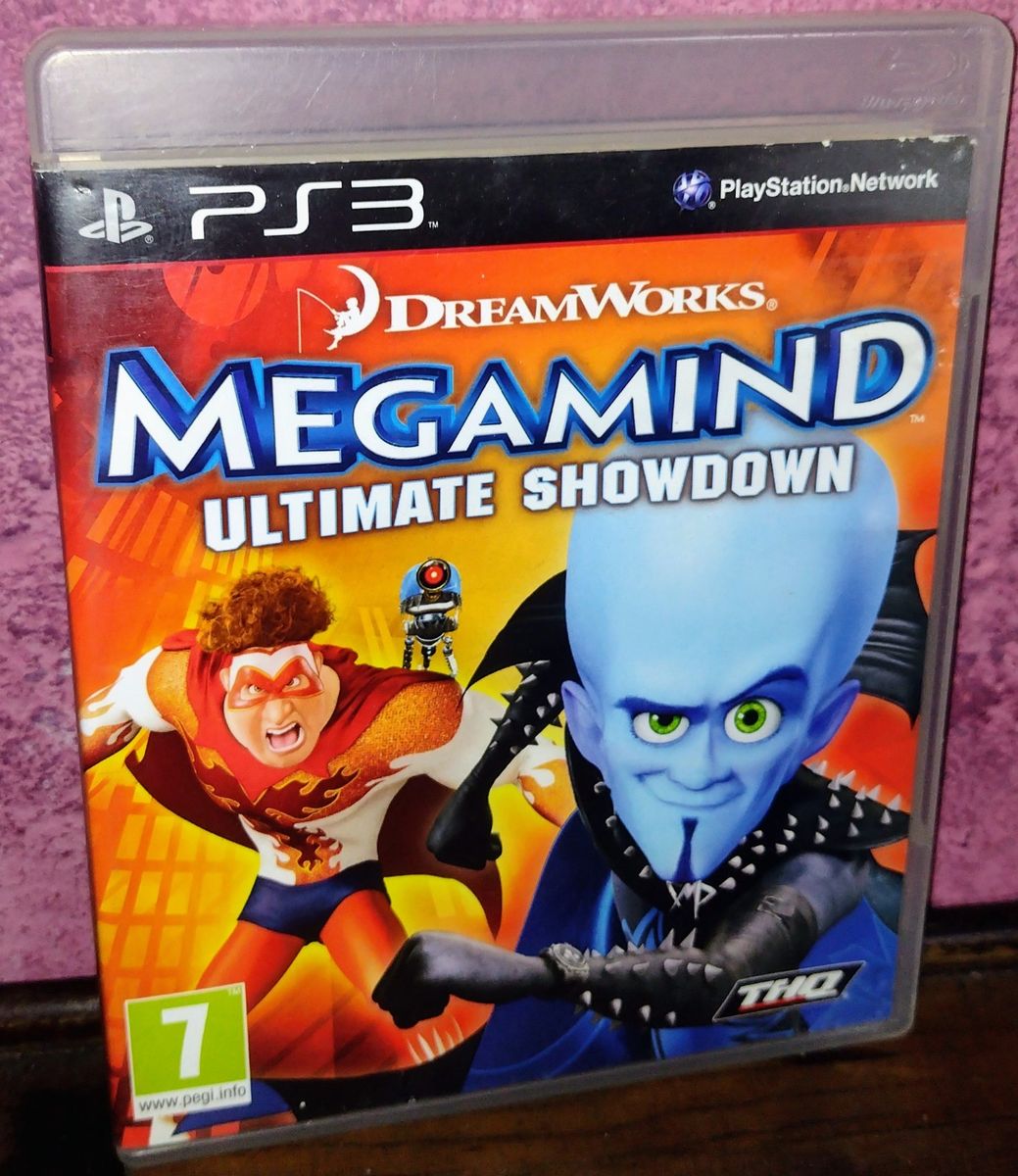 Megamente Megamind Ultimate Showdown Ps3 Mídia Física Original Play 3 ...