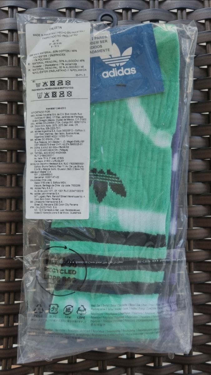 Meia Adidas Solid Crew Batik - G | Produto Masculino Adidas Nunca Usado ...