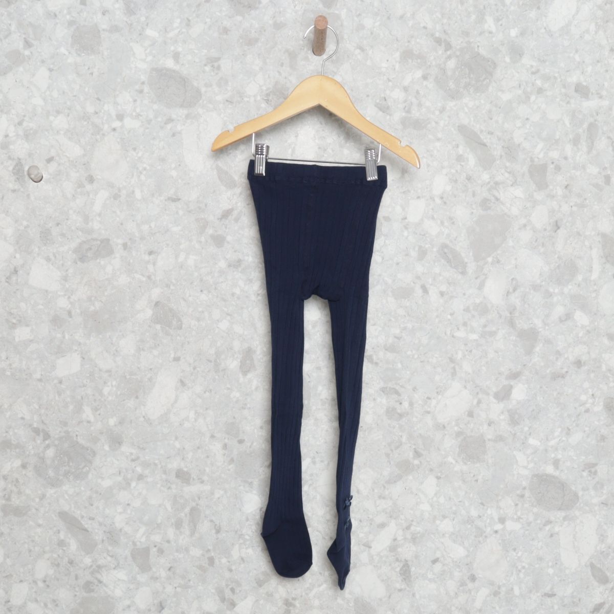Meia Calça Azul Marinho Laços Tricot | Item Infantil Nunca Usado ...