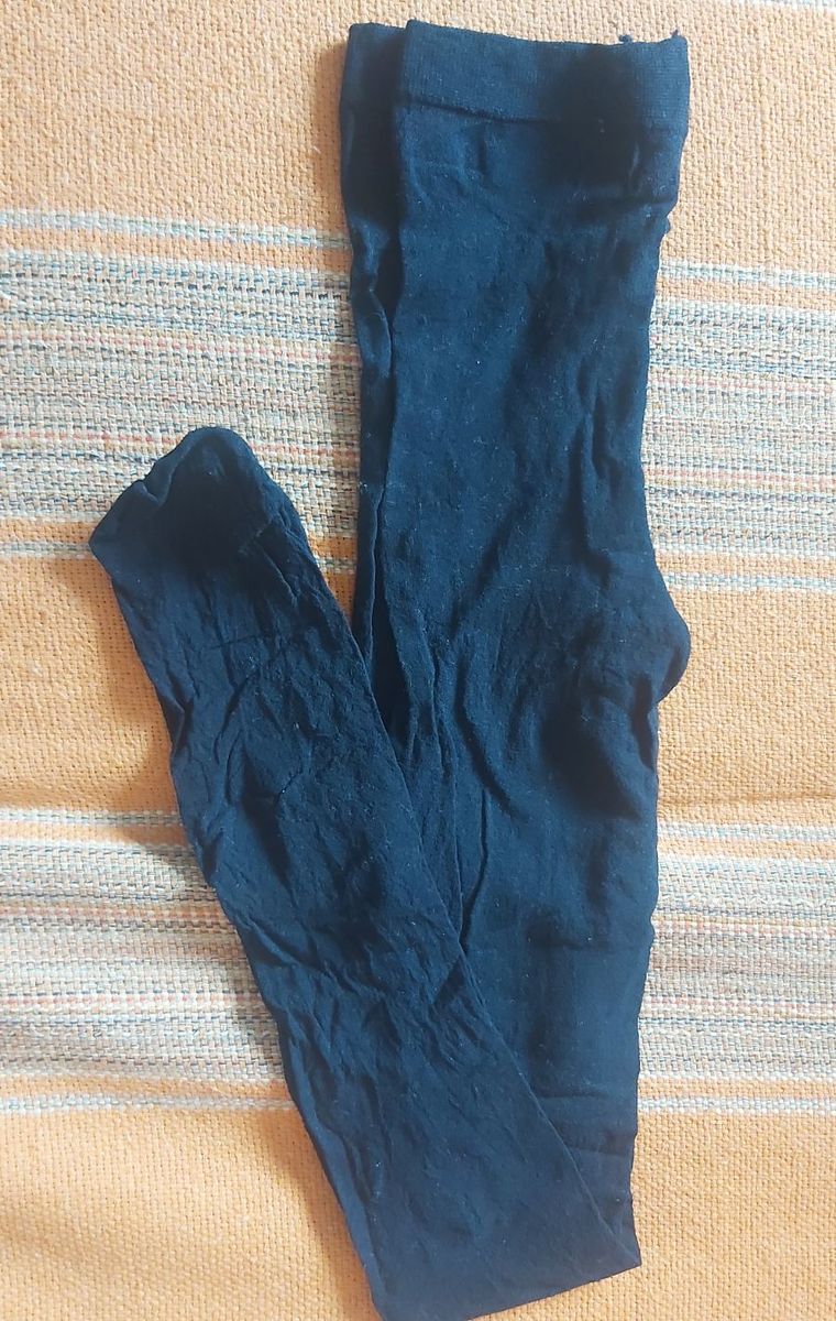 Meia Calça Azul Marinho | Produto Feminino Usado 91058702 | enjoei