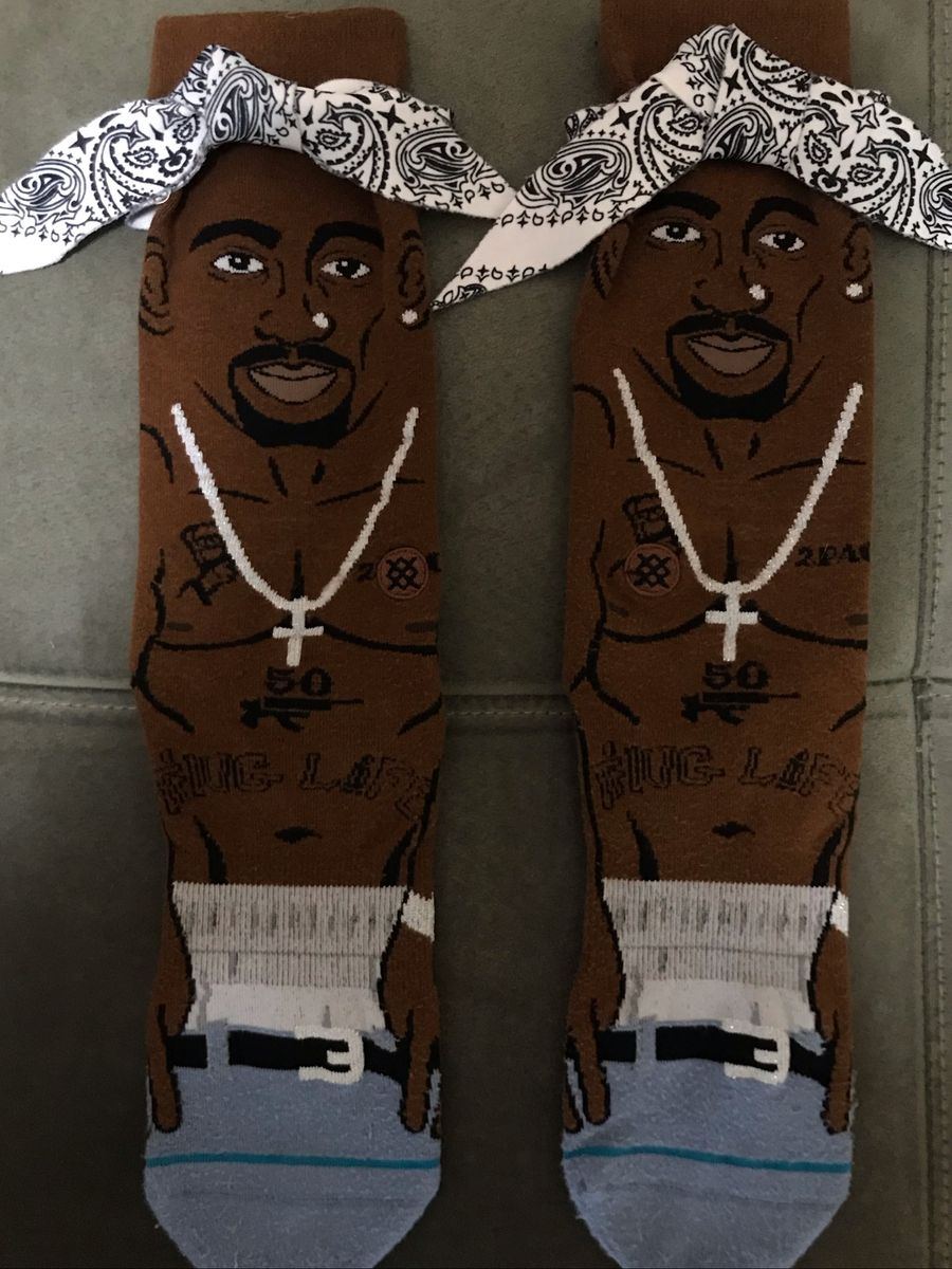 Meia Stance Tupac | Produto Masculino Stance Usado 50688690 | enjoei