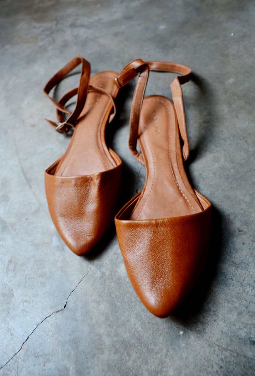 Meio a Meio | Sapatilha Feminina Via Mia Nunca Usado 15273000 | enjoei