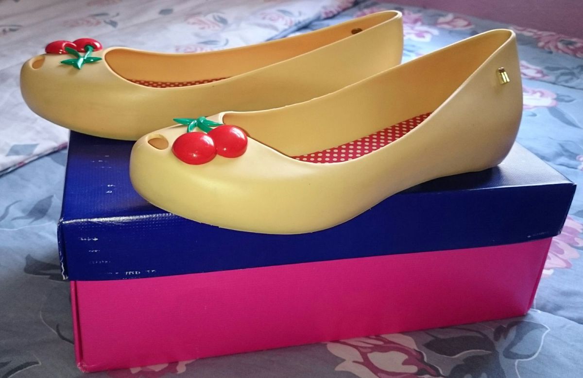 Melissa Cereja Cherry | Sapatilha Feminina Melissa Usado 13152475 | enjoei