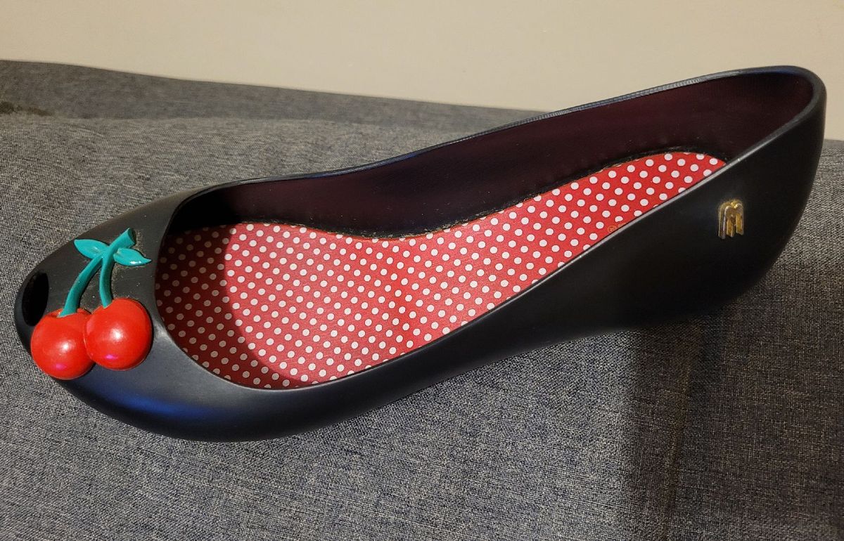 Melissa Cereja | Sapatilha Feminina Melissa Usado 76384439 | enjoei