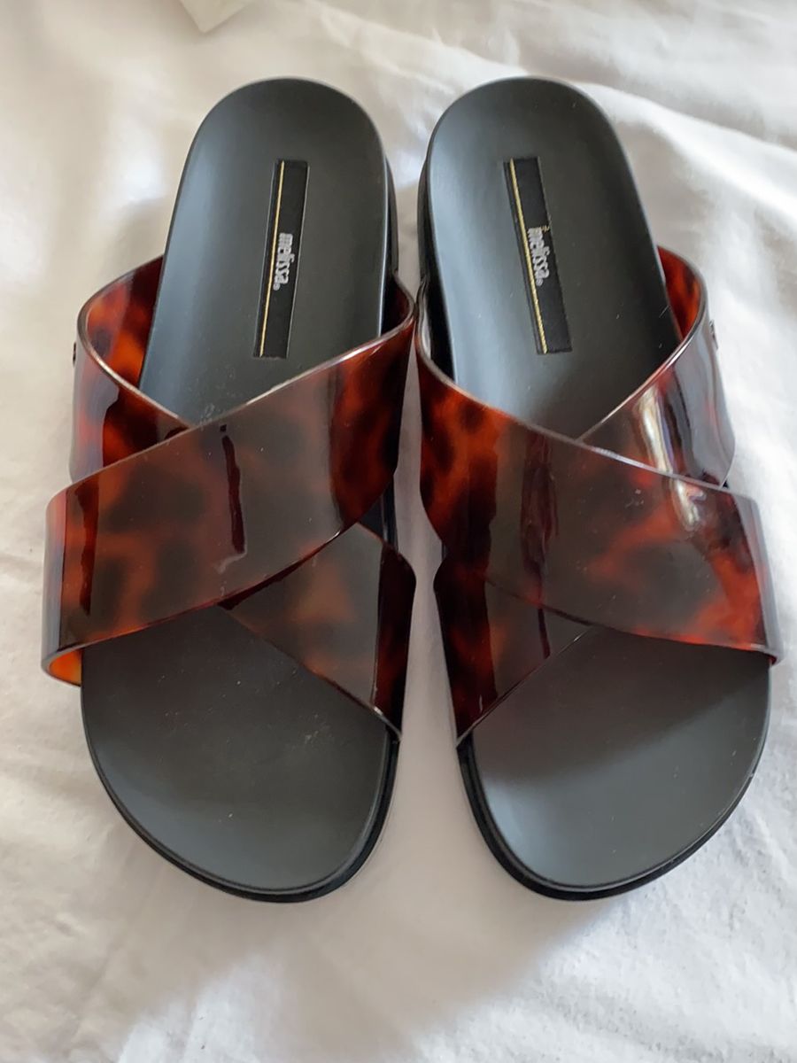 Melissa Cosmic Ii Tartaruga | Rasteira Feminina Melissa Nunca Usado ...