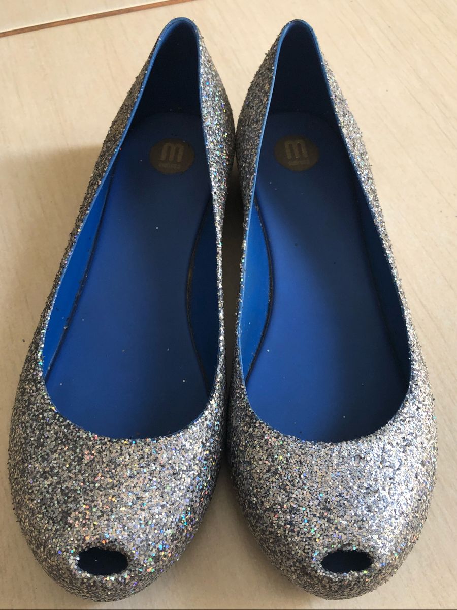 Melissa Glitter Sapatilha Feminina Melissa Usado 49339217 Enjoei