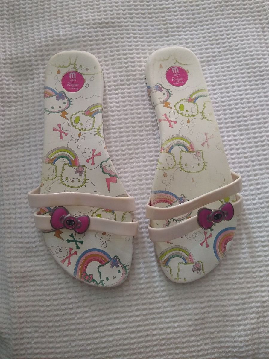 Melissa Hello Kitty 38 | Rasteira Feminina Melissa Usado 80470040 | enjoei