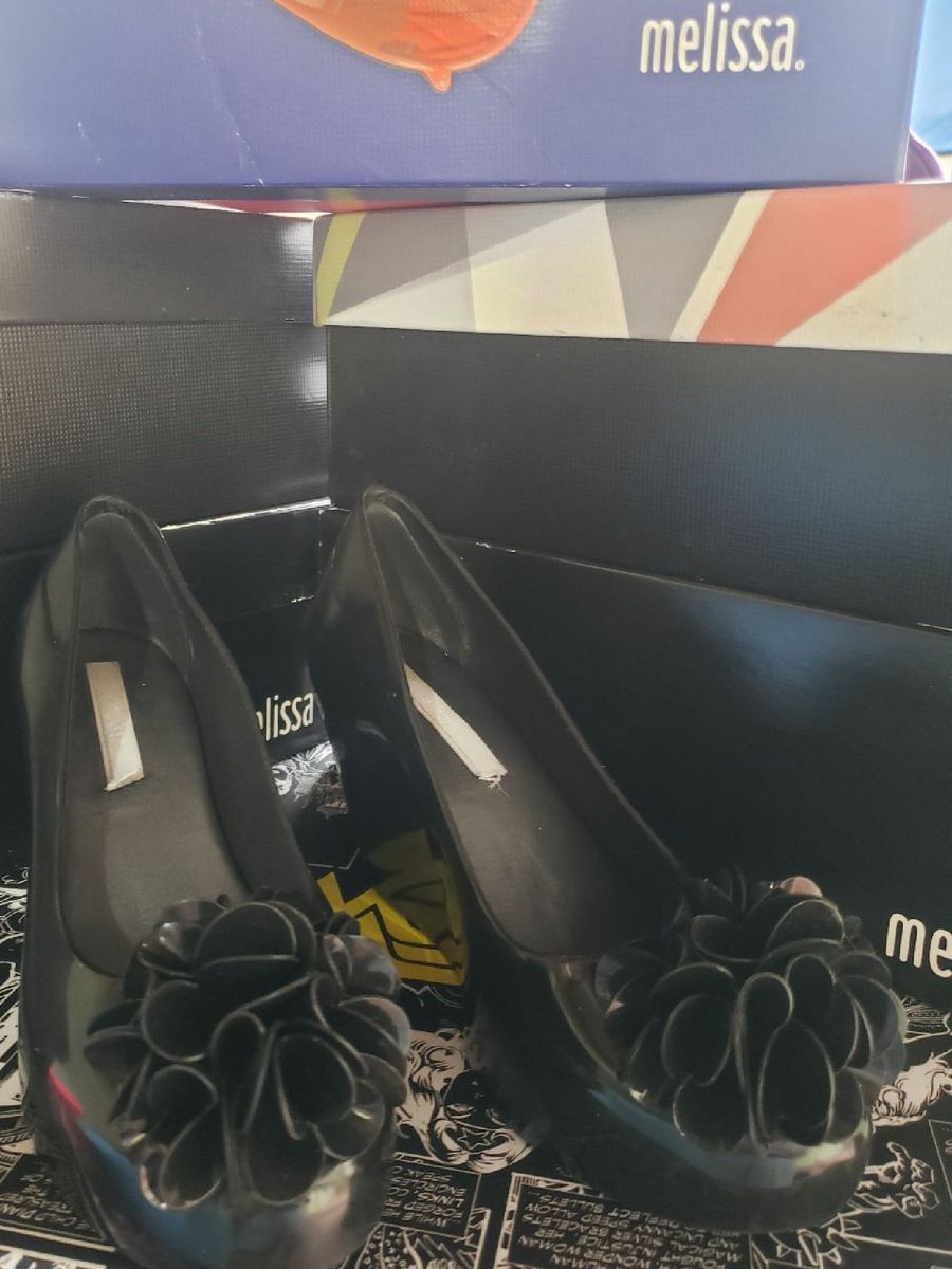 Melissa Kali Pom Pom 35 | Sapatilha Feminina Melissa Usado 59743923 | enjoei