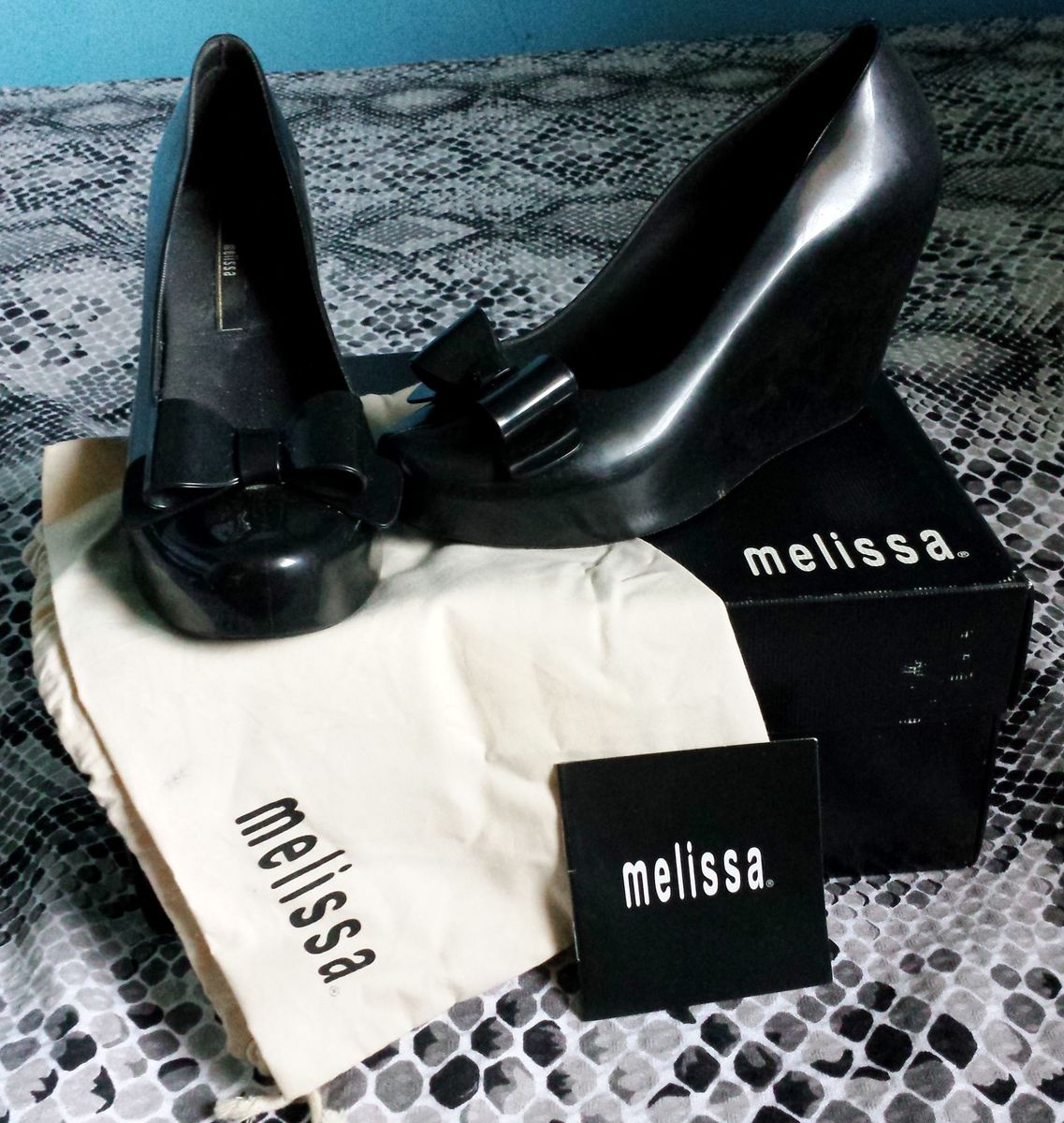 Melissa Kali Preta Nº 35 | Sapato Feminino Melissa Usado 1533500 | enjoei