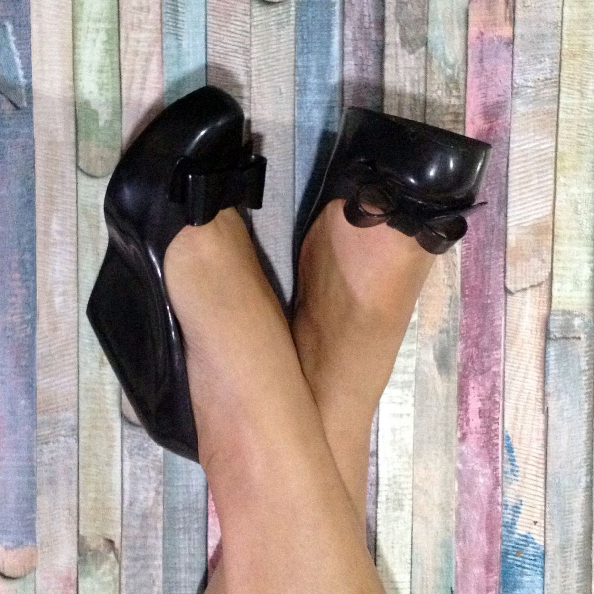 Melissa Kali Preta | Sapato Feminino Melissa Usado 36434026 | enjoei