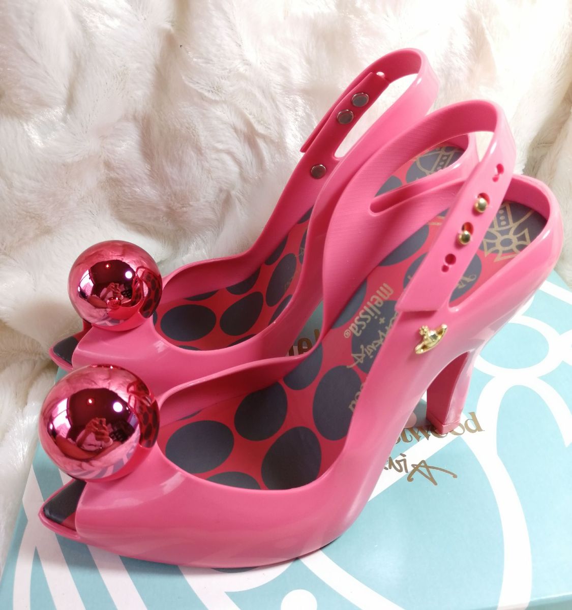 Melissa Lady Dragon Ball Globe Bola Vivienne Westwood Rosa Nova 35 ...