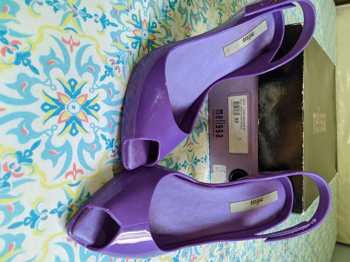 Melissa Lady Dragon Nº35 | Sandália Feminina Melissa Nunca Usado ...