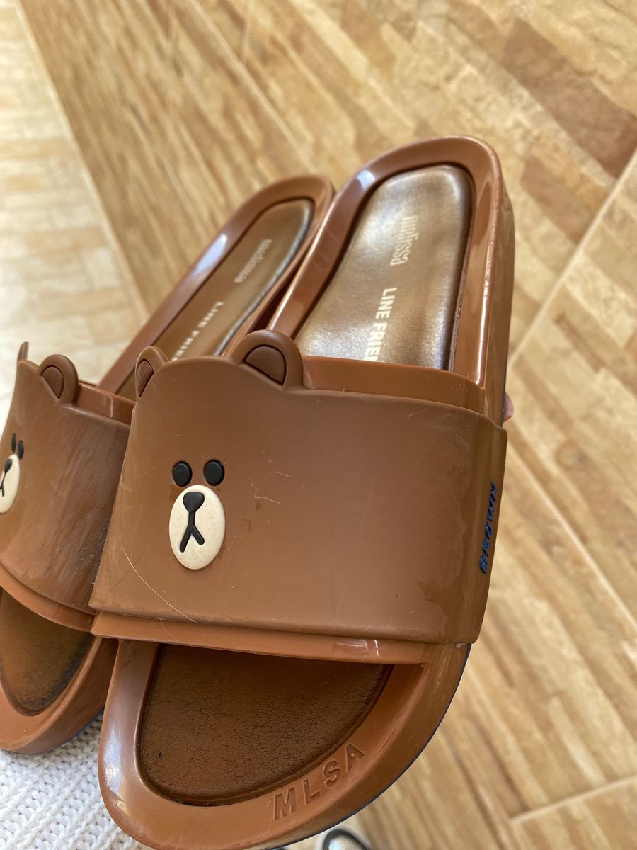 Melissa Line Friends | Rasteira Feminina Melissa Usado 85217707 | enjoei