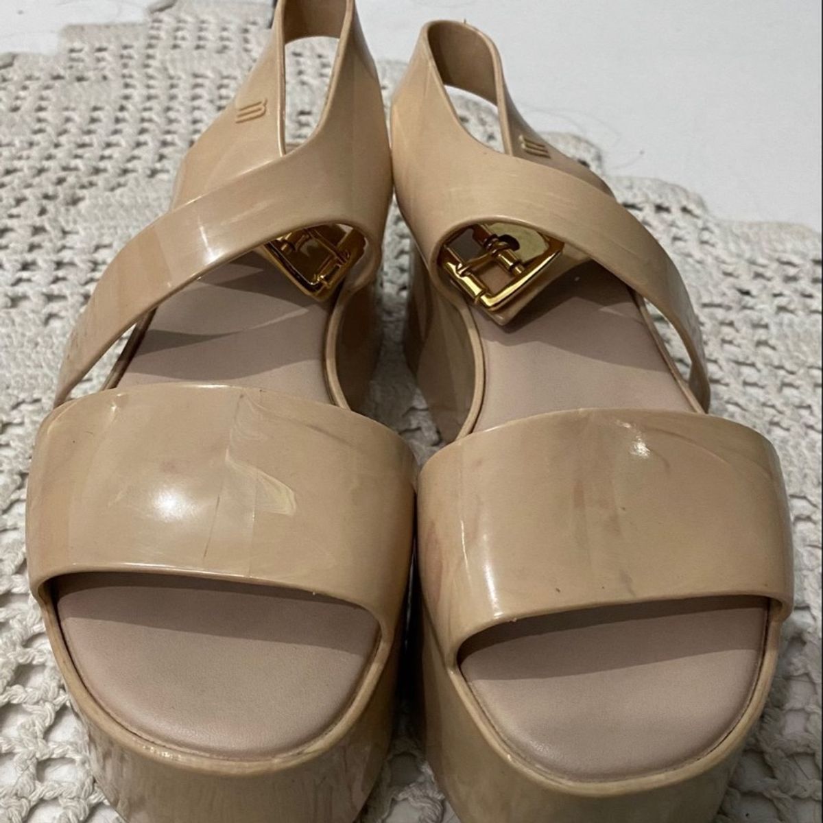 Melissa Mar Mármore | Sandália Feminina Melissa Usado 91047761 | enjoei