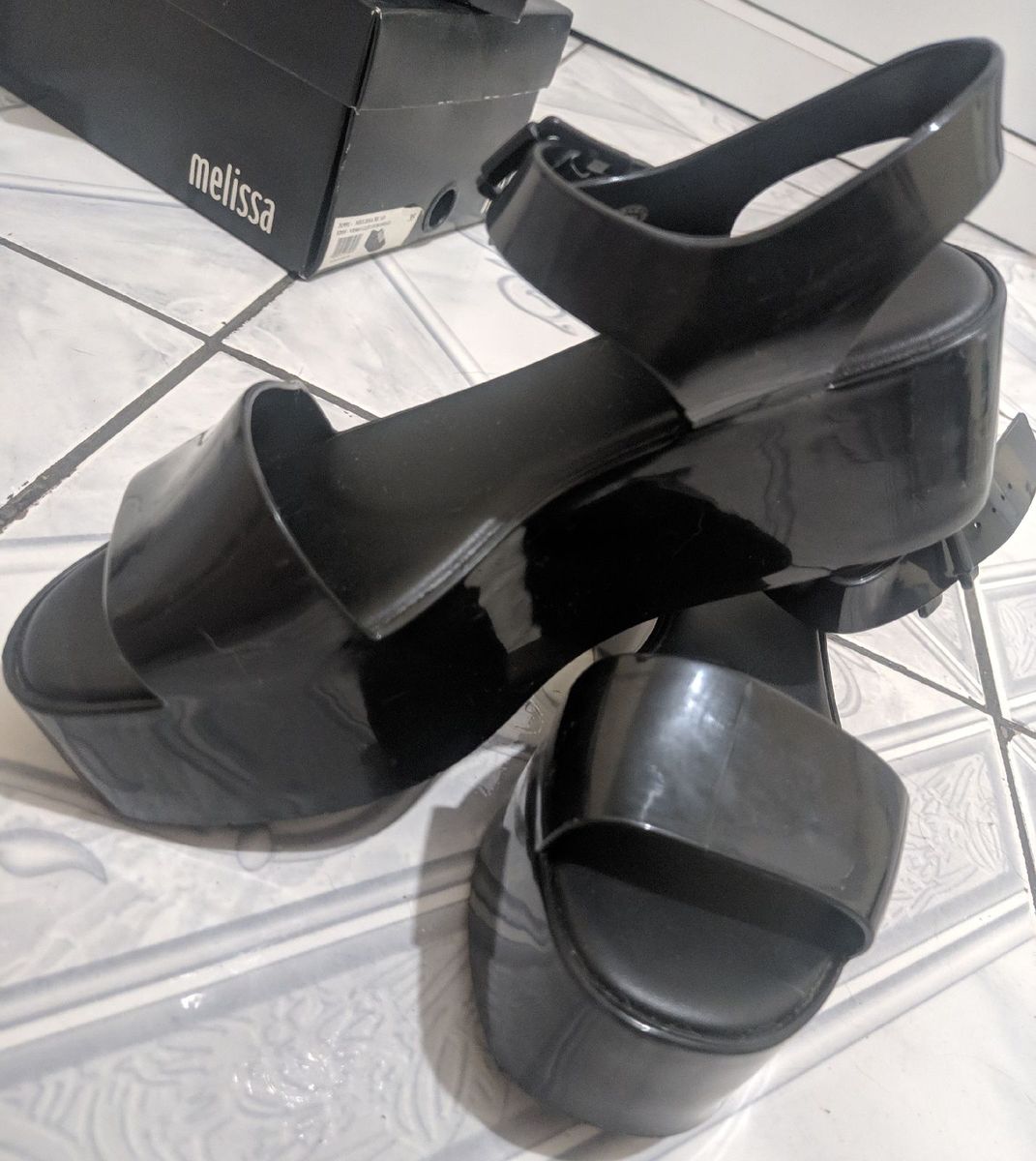 Melissa Mar Plataforma | Sandália Feminina Melissa Usado 77485549 | enjoei