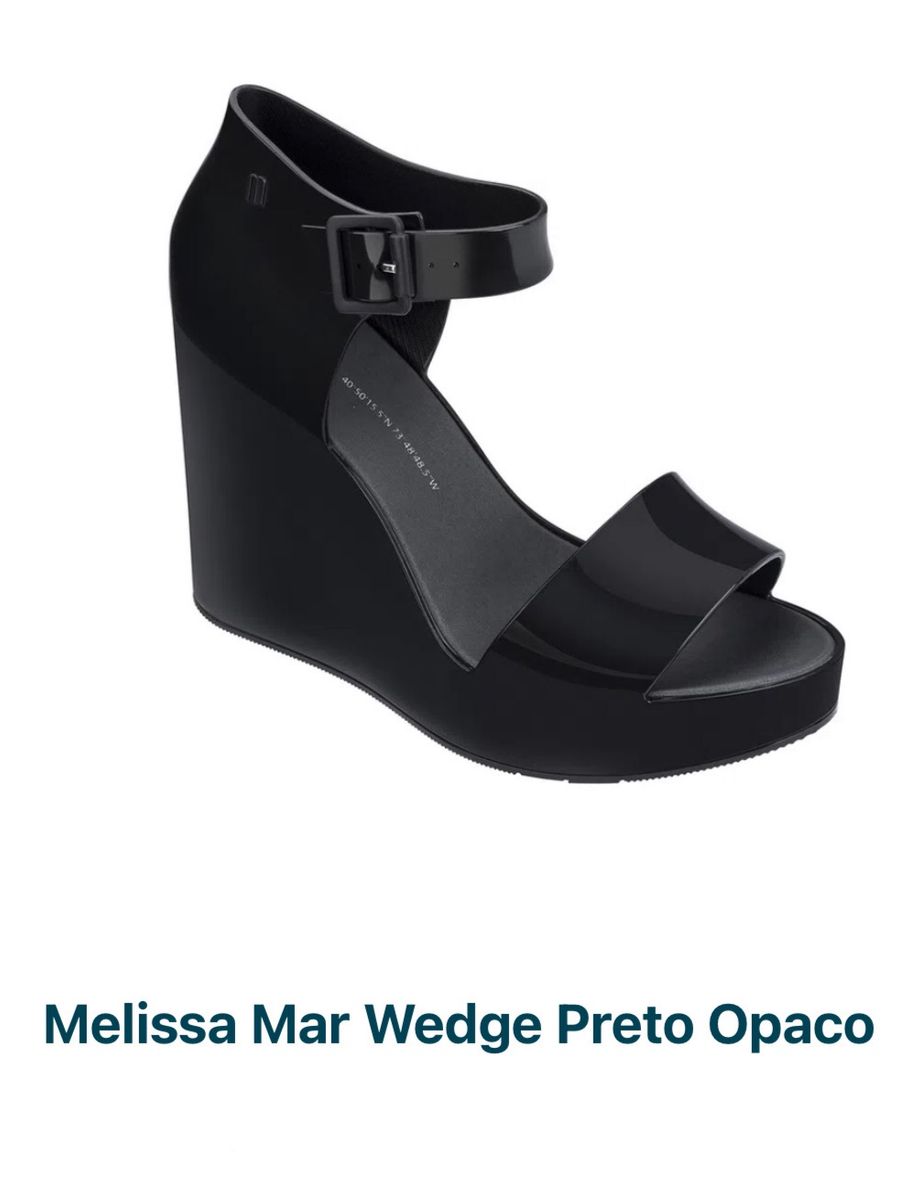 Melissa Mar | Sandália Feminina Melissa Usado 65305985 | enjoei