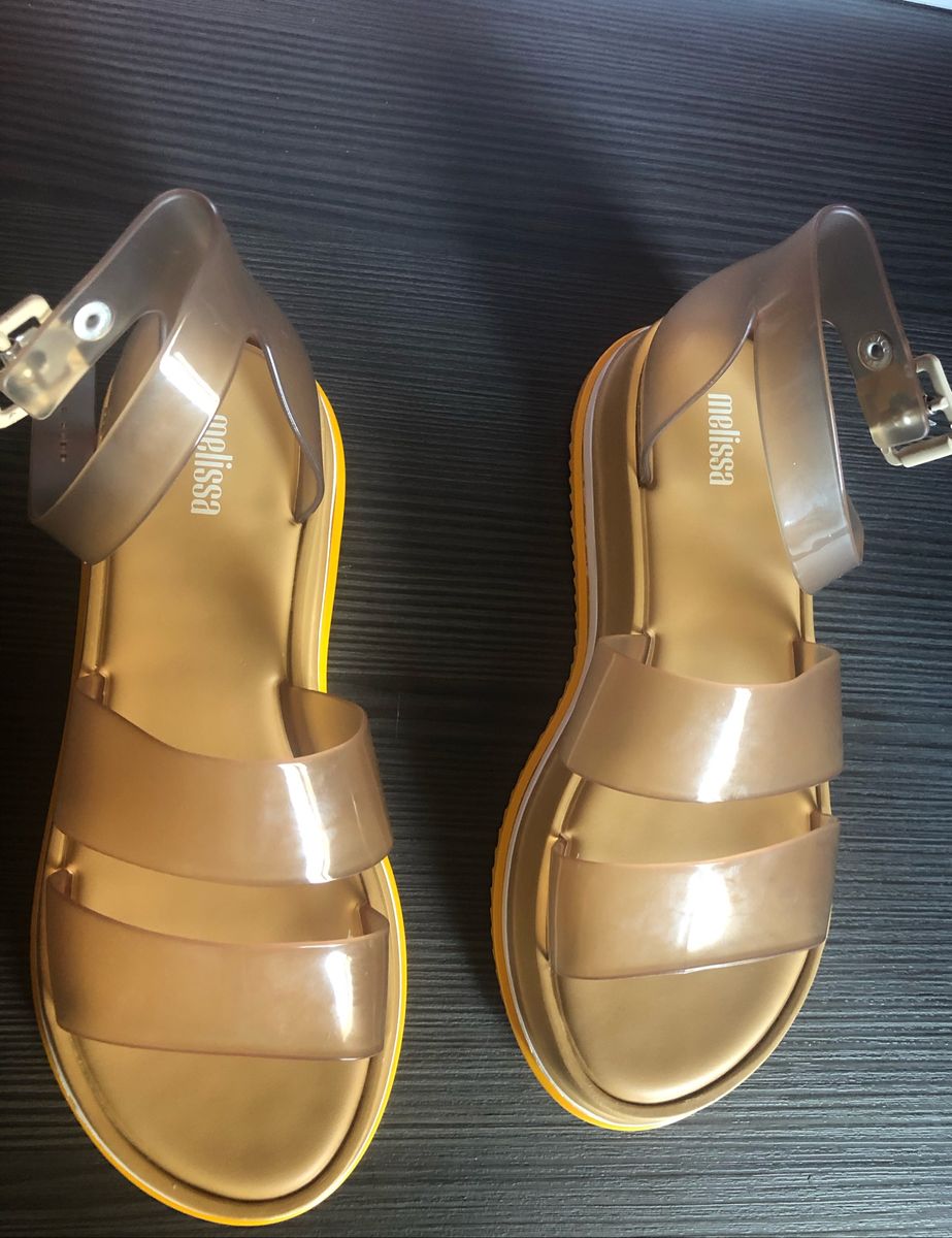 Melissa Model Plataforma | Sandália Feminina Melissa Nunca Usado ...