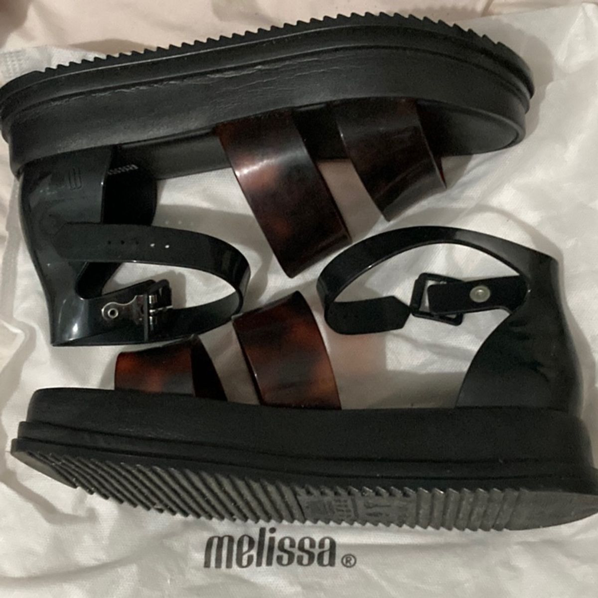 Melissa Model Platfo | Sandália Feminina Melissa Usado 78049204 | enjoei