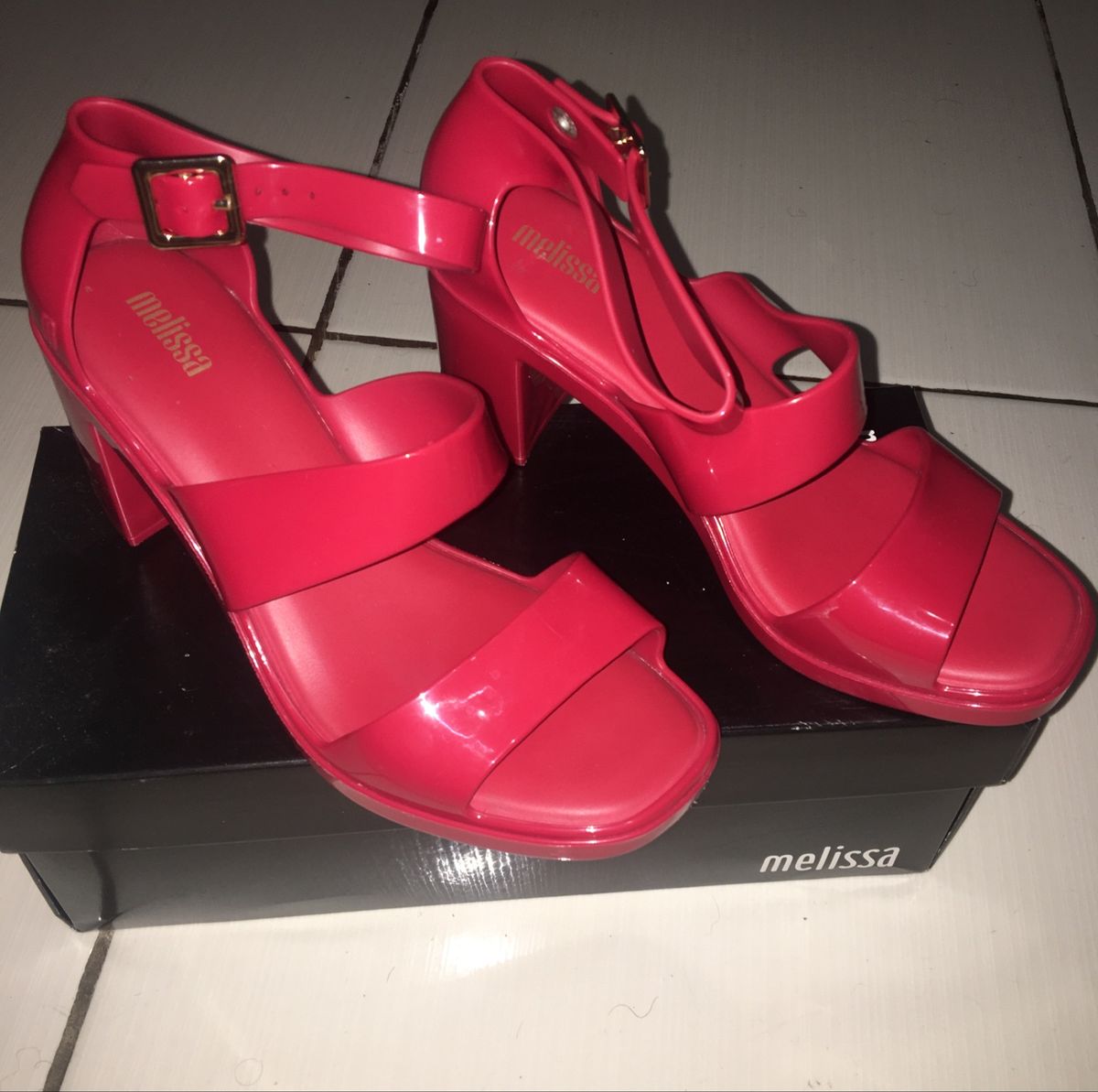 Melissa Model | Sandália Feminina Melissa Usado 52246397 | enjoei