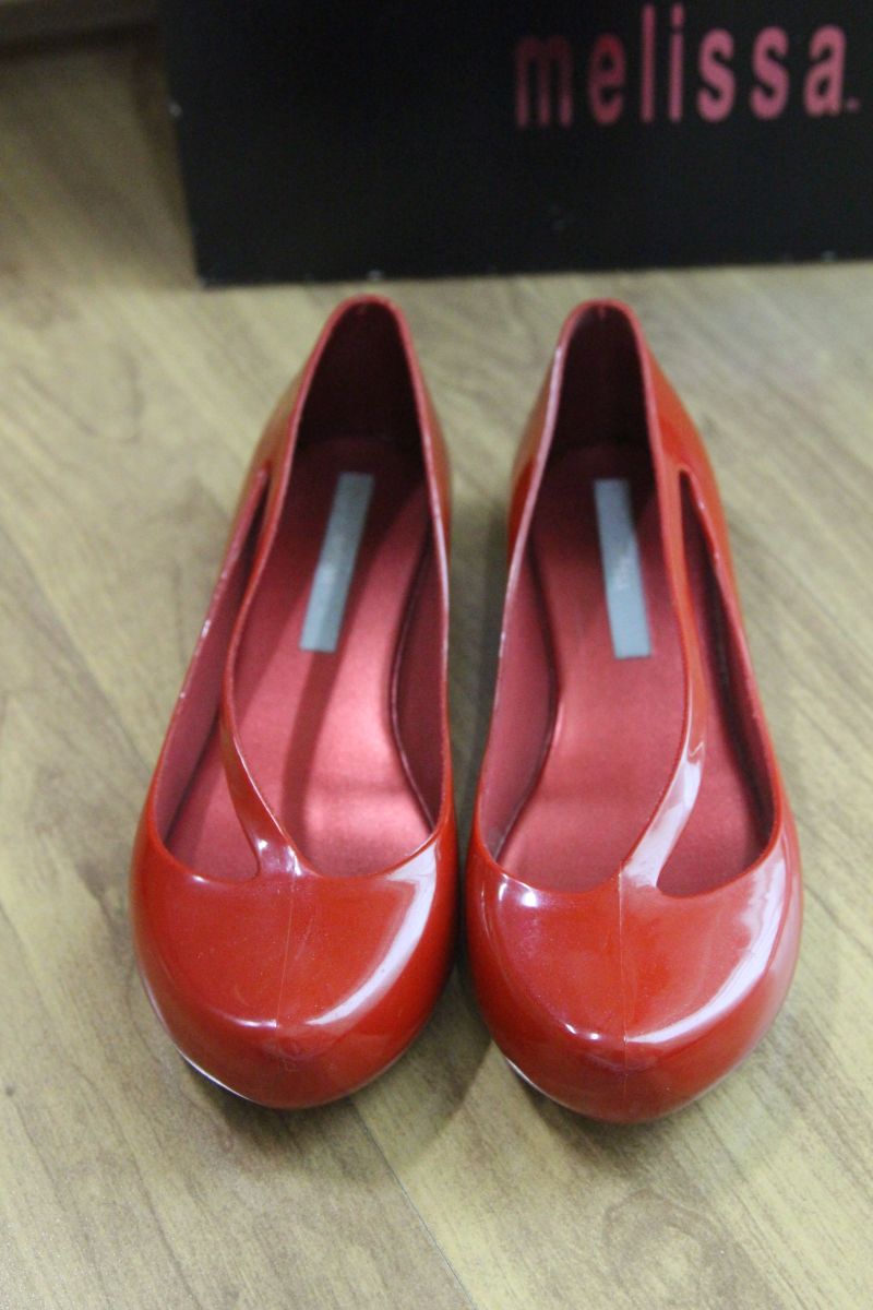 Melissa Night Vermelha | Sapatilha Feminina Melissa Usado 1475570 | enjoei