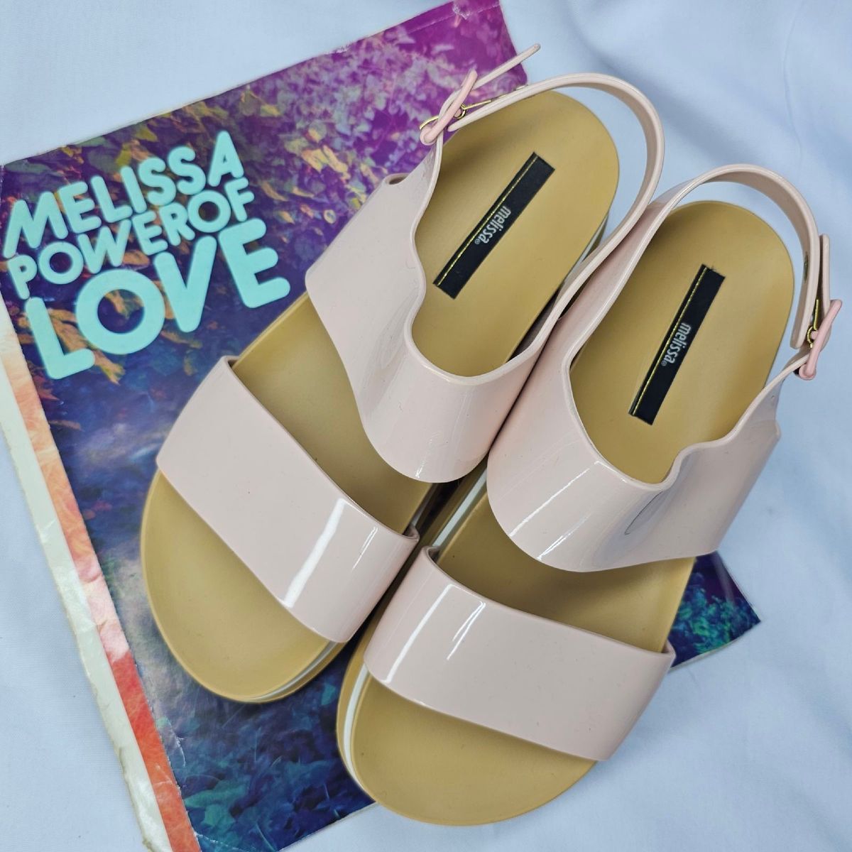 Melissa Plataforma Cosmic Rosa 38 | Rasteira Feminina Melissa Usado ...