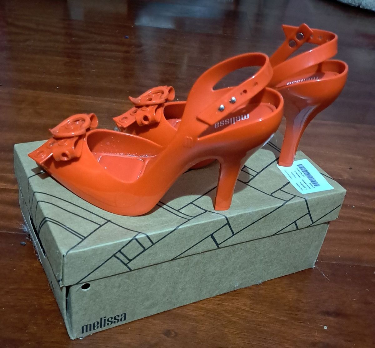 Melissa Scarpin Lady Dragon Hot | Sapato Feminino Melissa Usado ...