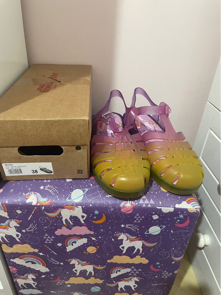 Melissa Stranger Things Adulto | Sandália Feminina Melissa Usado ...