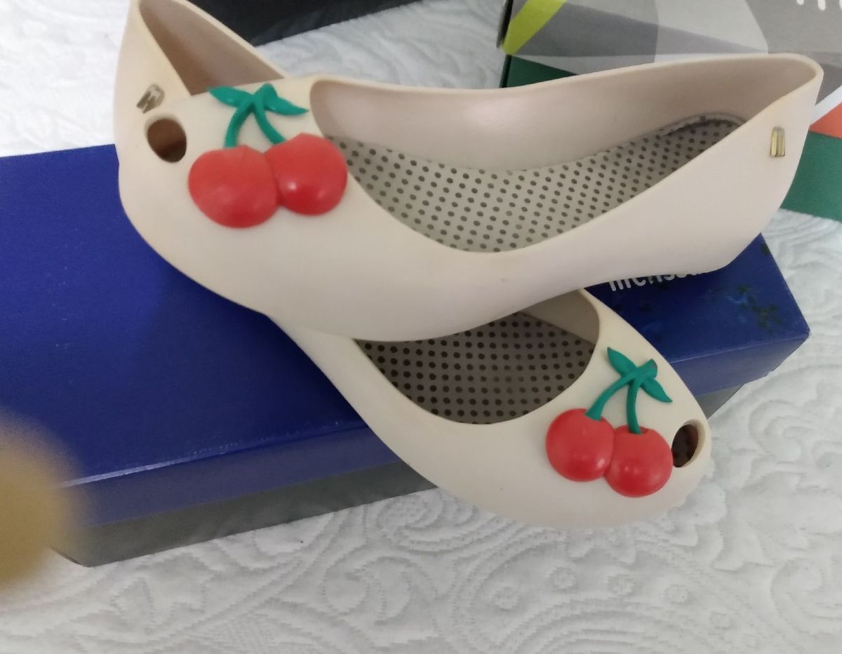 Melissa Ultragirl Cereja | Sapatilha Feminina Melissa Usado 47611185 ...