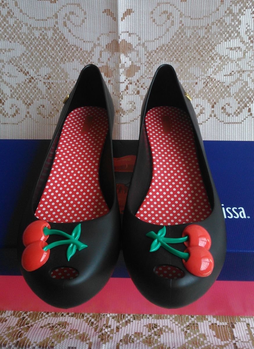 Melissa Ultragirl X Cereja | Sandália Feminina Melissa Nunca Usado ...