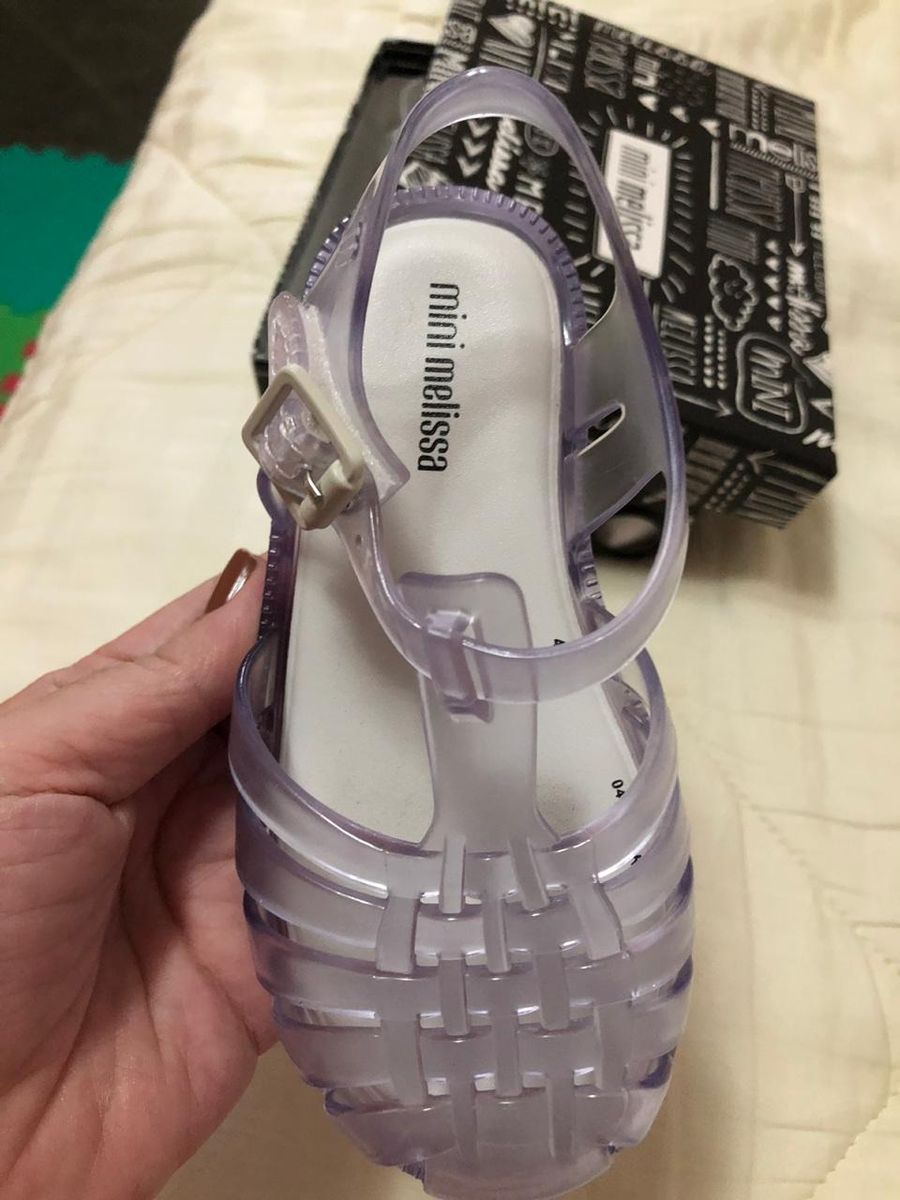 Melissinha Clássica Transparente | Calçado Infantil para Meninas ...
