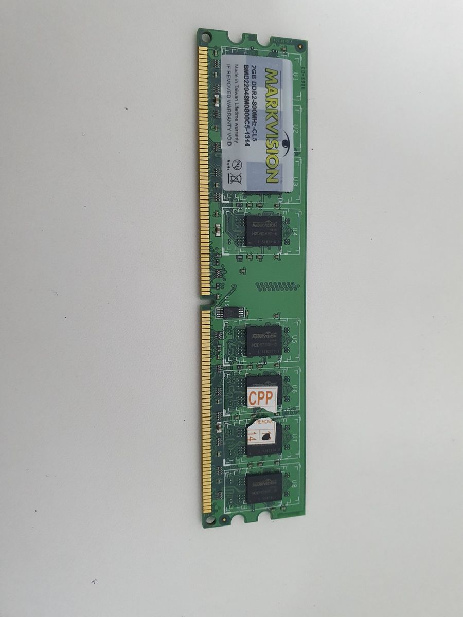 Memória Ram Ddr 2 2gb 800mhz | Computador Desktop Markvision Usado 74874723 | enjoei
