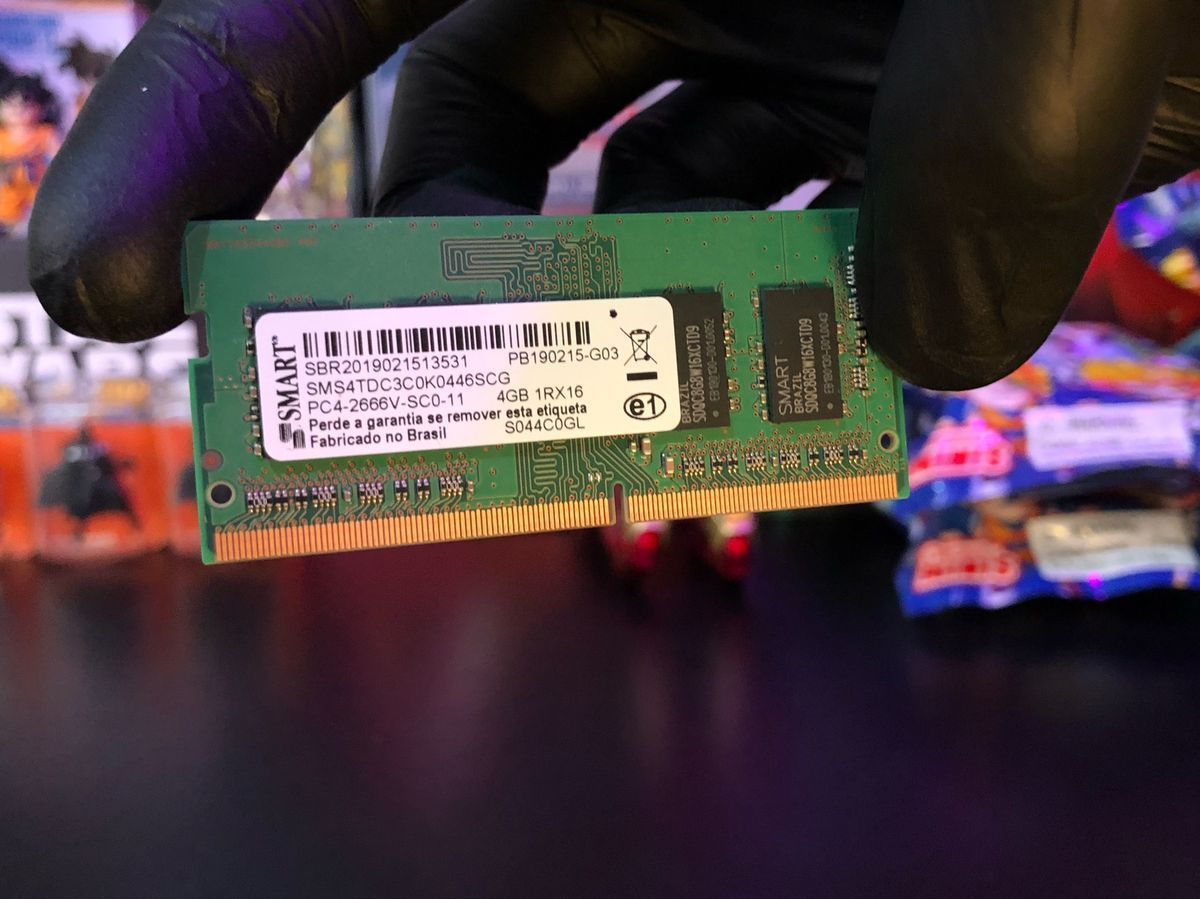 Memória Ram para Notebook - 1rx16 (ddr4) - Lenovo Smart Brasil - 4gb ...