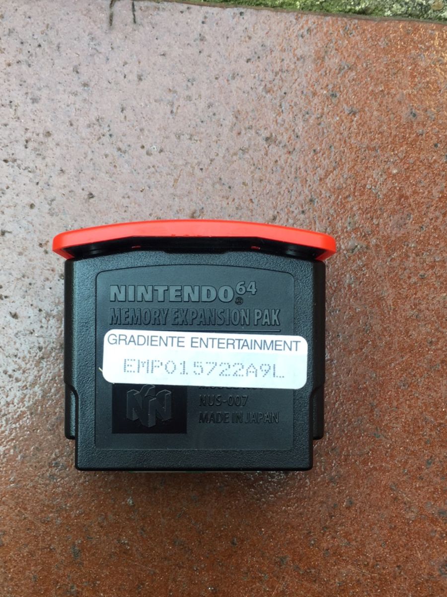 Memory Expansion Pak | Produto Vintage e Retro Nintendo Usado 57429556 ...