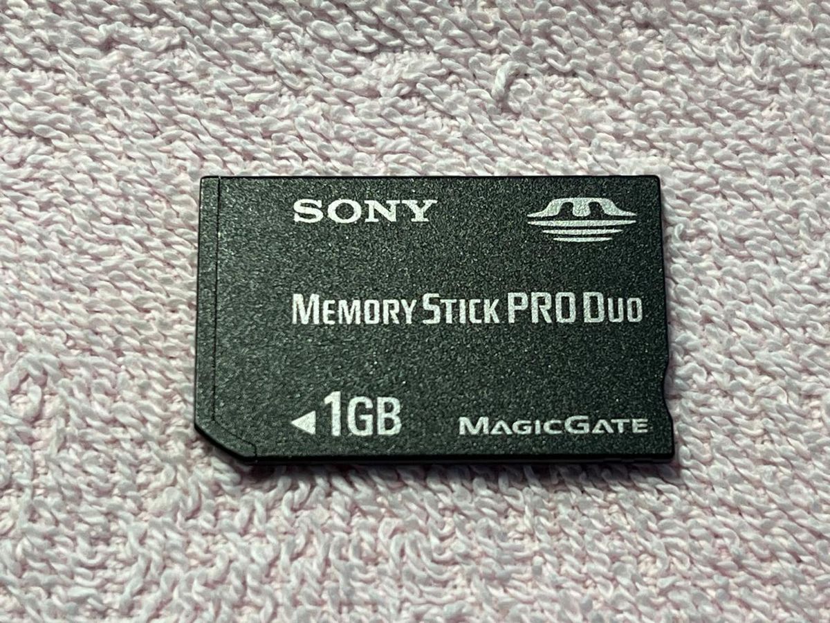 Memory Stick Pro Duo Sony 1 Gb | Item Info & Eletro Sony Usado ...